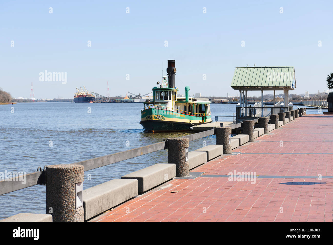 Usa georgia savannah ferry hi-res stock photography and images - Alamy