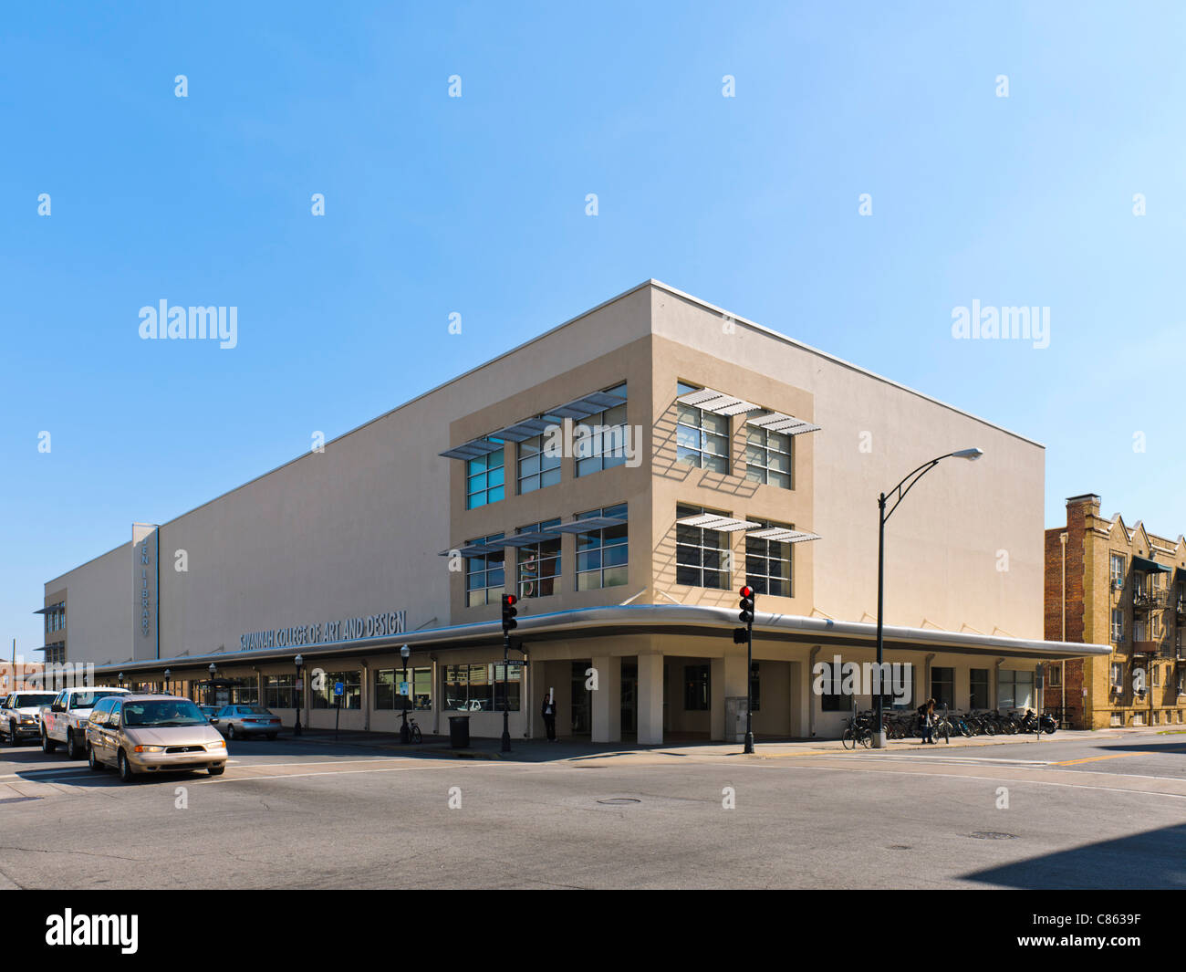 Jen Library, SCAD, Savannah Stock Photo - Alamy