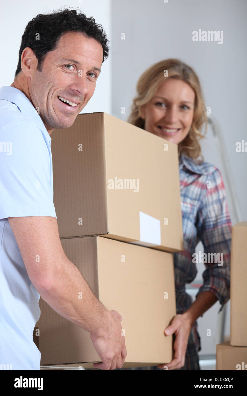 Packing crates boxes hi-res stock photography and images - Alamy