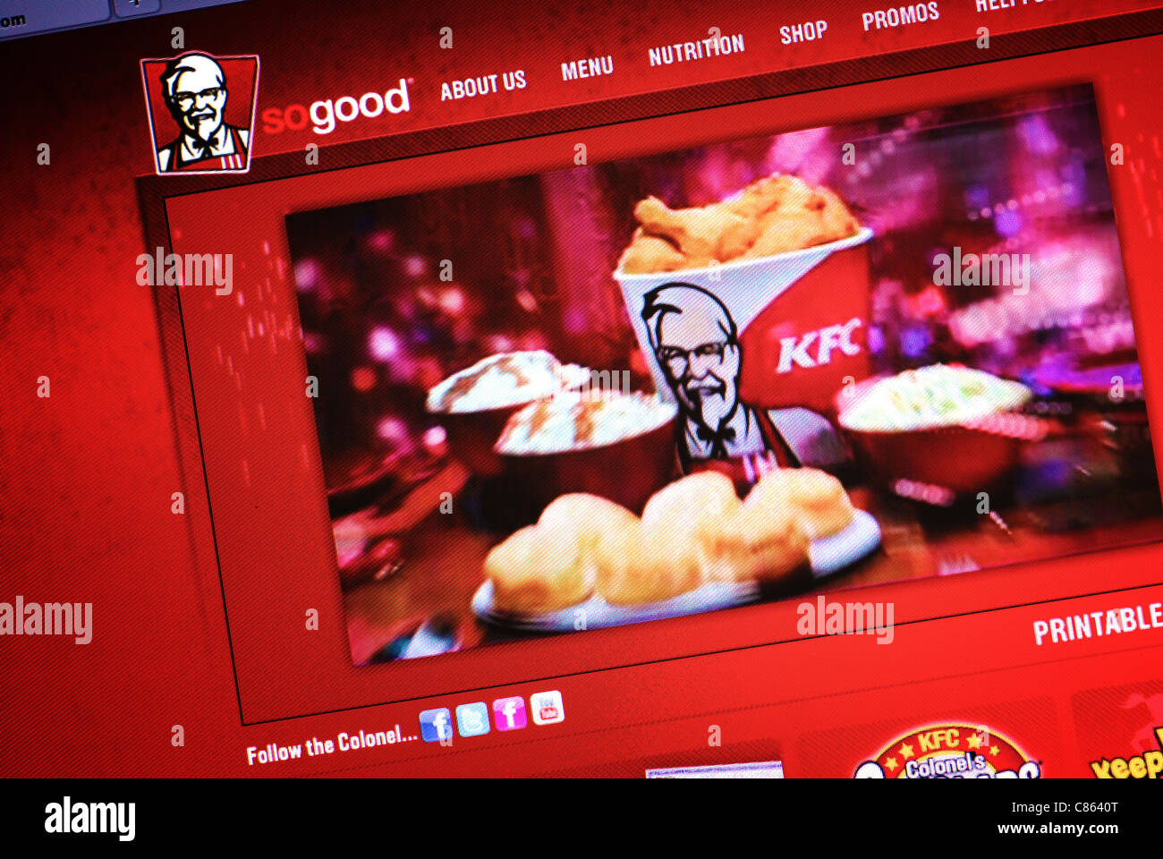 Kfc food ad hi-res stock photography and images - Alamy