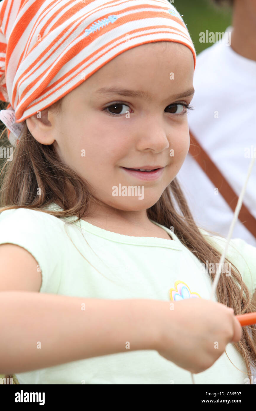 Cute precocious pretty girl hi-res stock photography and images - Alamy