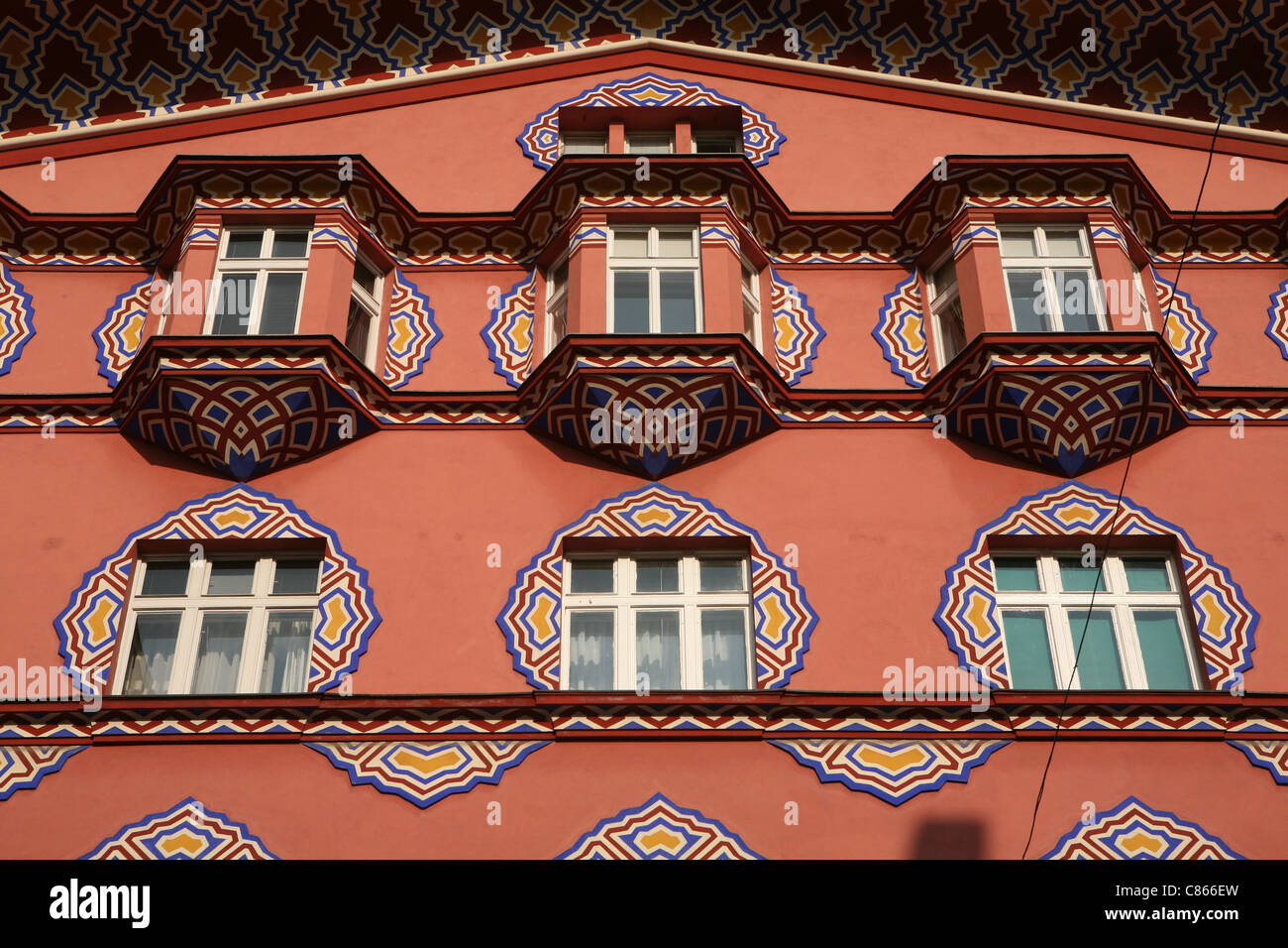 Secession building of the Slovenian Cooperative Business Bank by Ivan ...