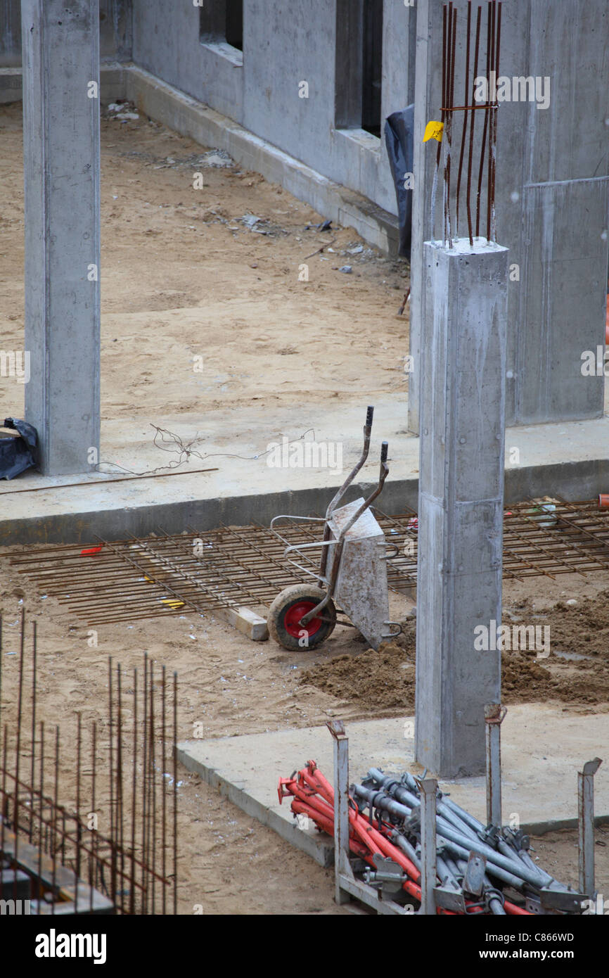 House under construction - outdoor Stock Photo - Alamy