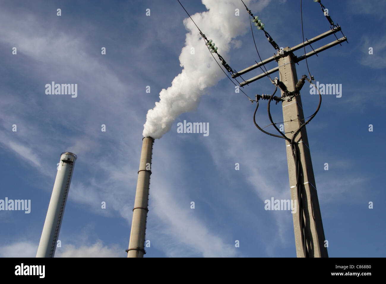 Electric post hi-res stock photography and images - Alamy