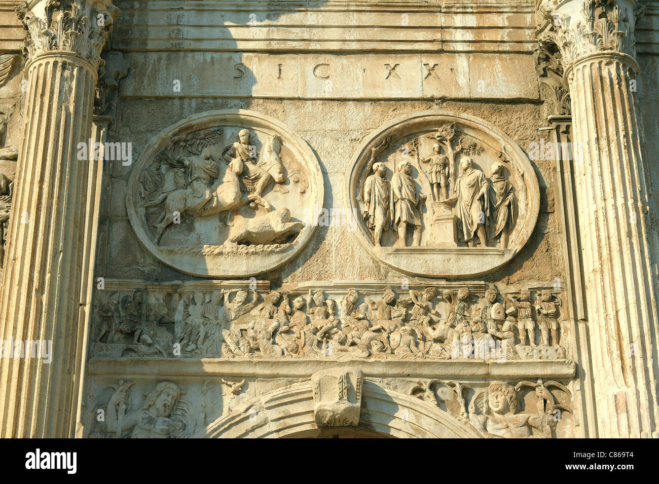 Relief Arch Of Auguste