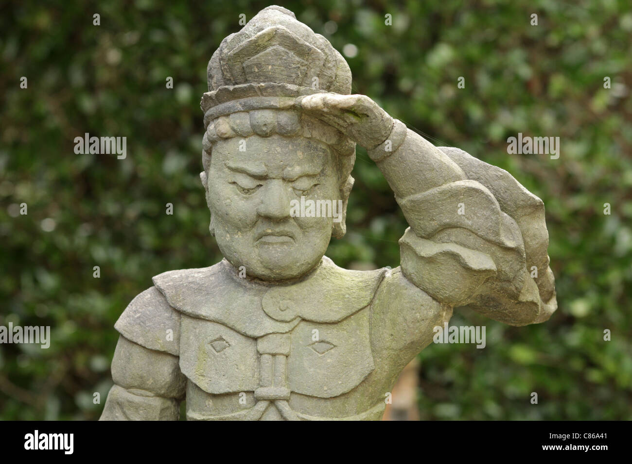 Statue of a buddhist divinity Japan Stock Photo - Alamy