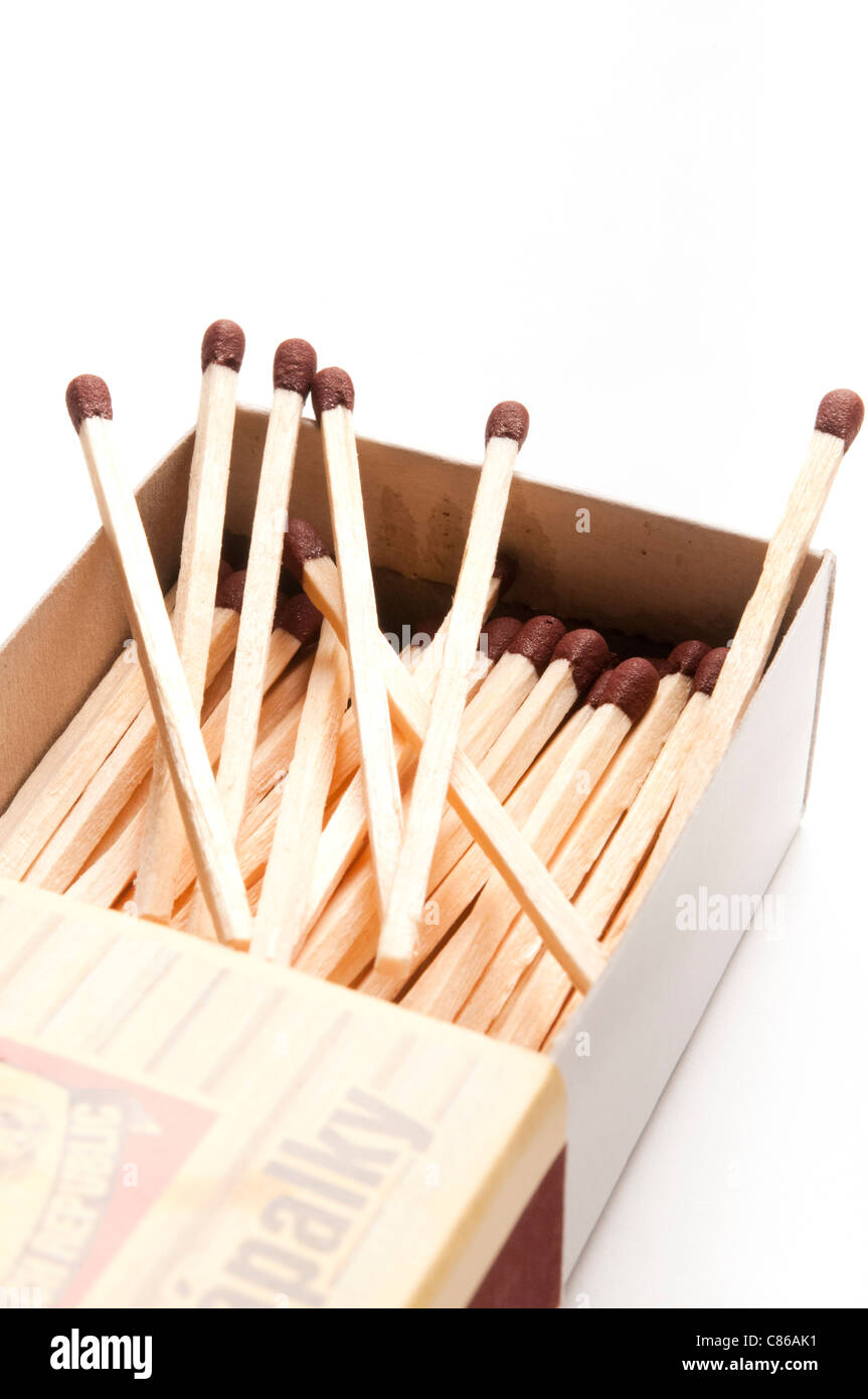 safety matches in a box Stock Photo - Alamy