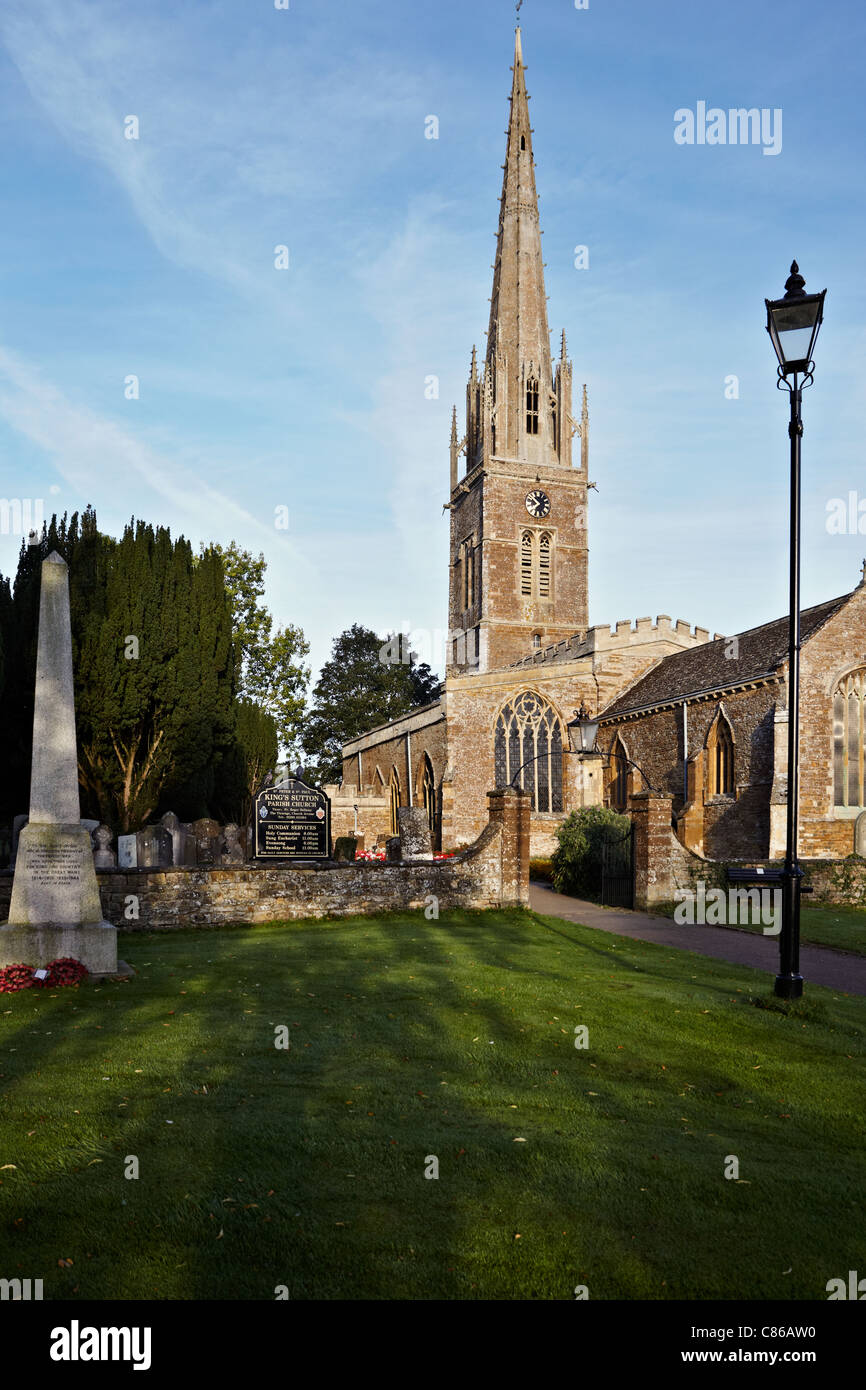 Kings sutton church hi-res stock photography and images - Alamy