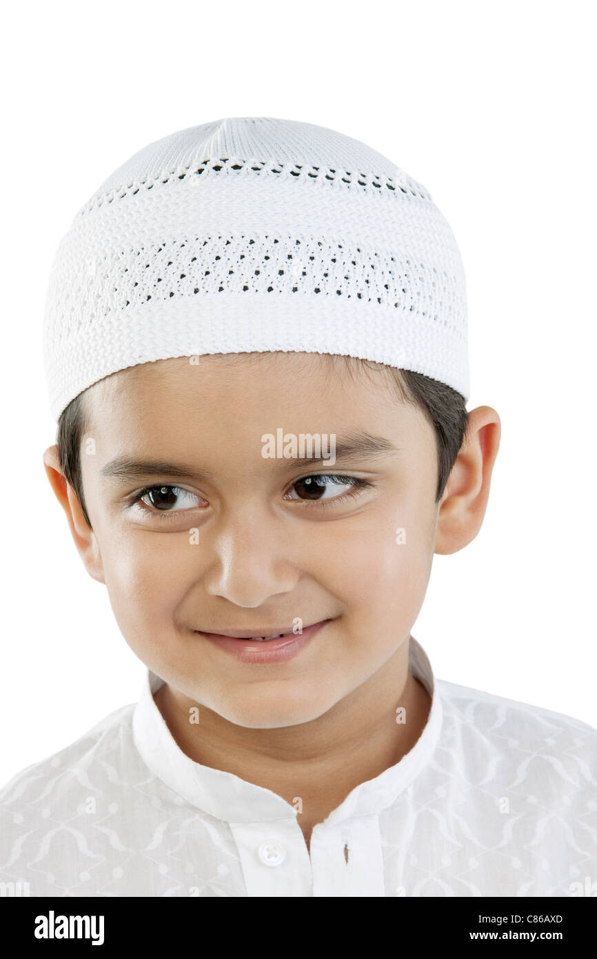 Portrait of a Muslim boy Stock Photo - Alamy