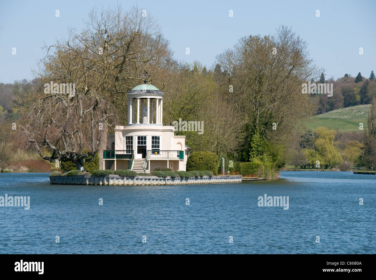 Temple Island on the River Thames Stock Photo - Alamy