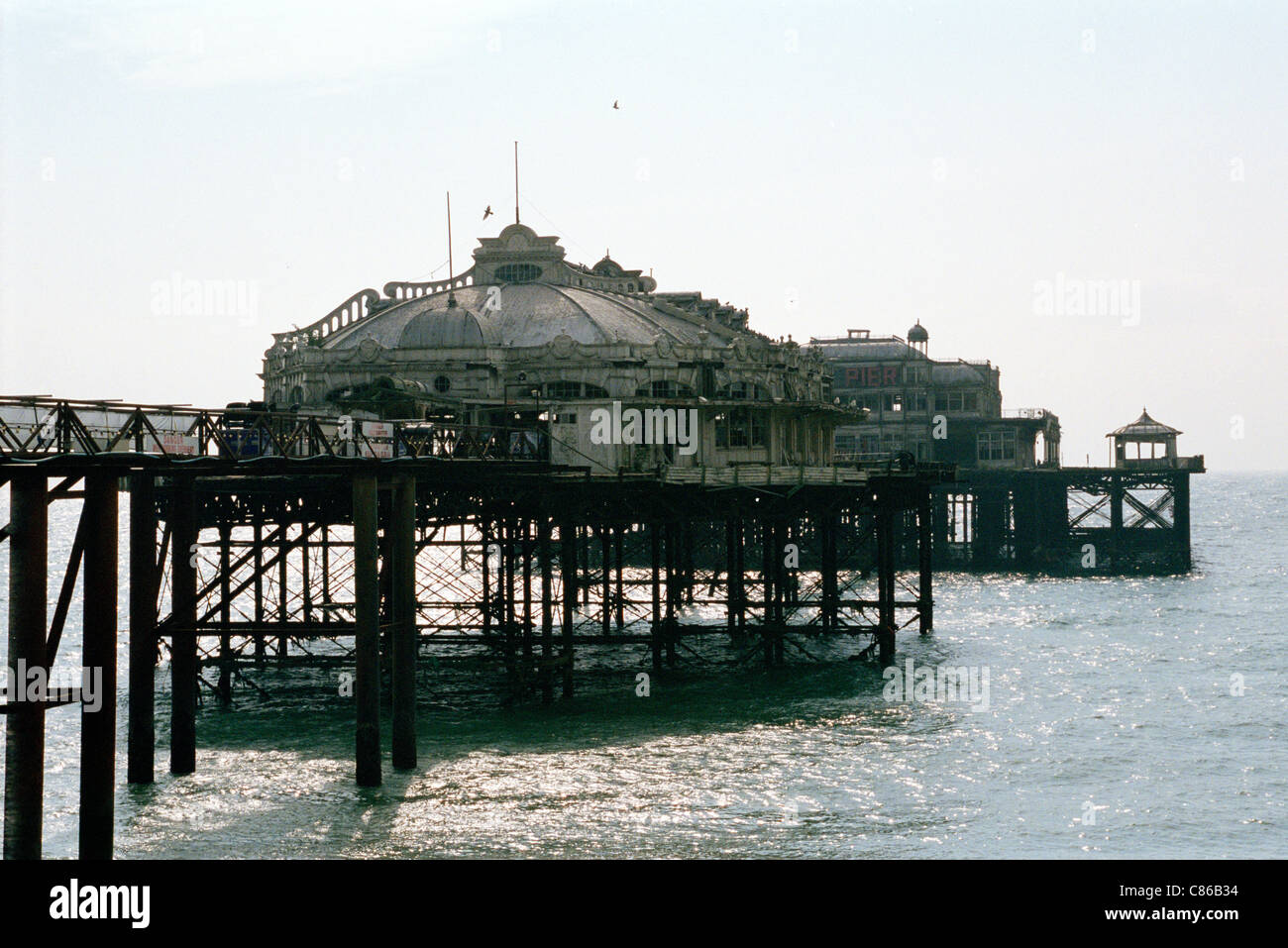 Steel structure brighton west pier hi-res stock photography and images ...