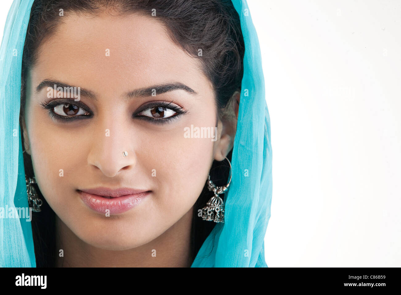 Portrait of a Muslim woman Stock Photo - Alamy