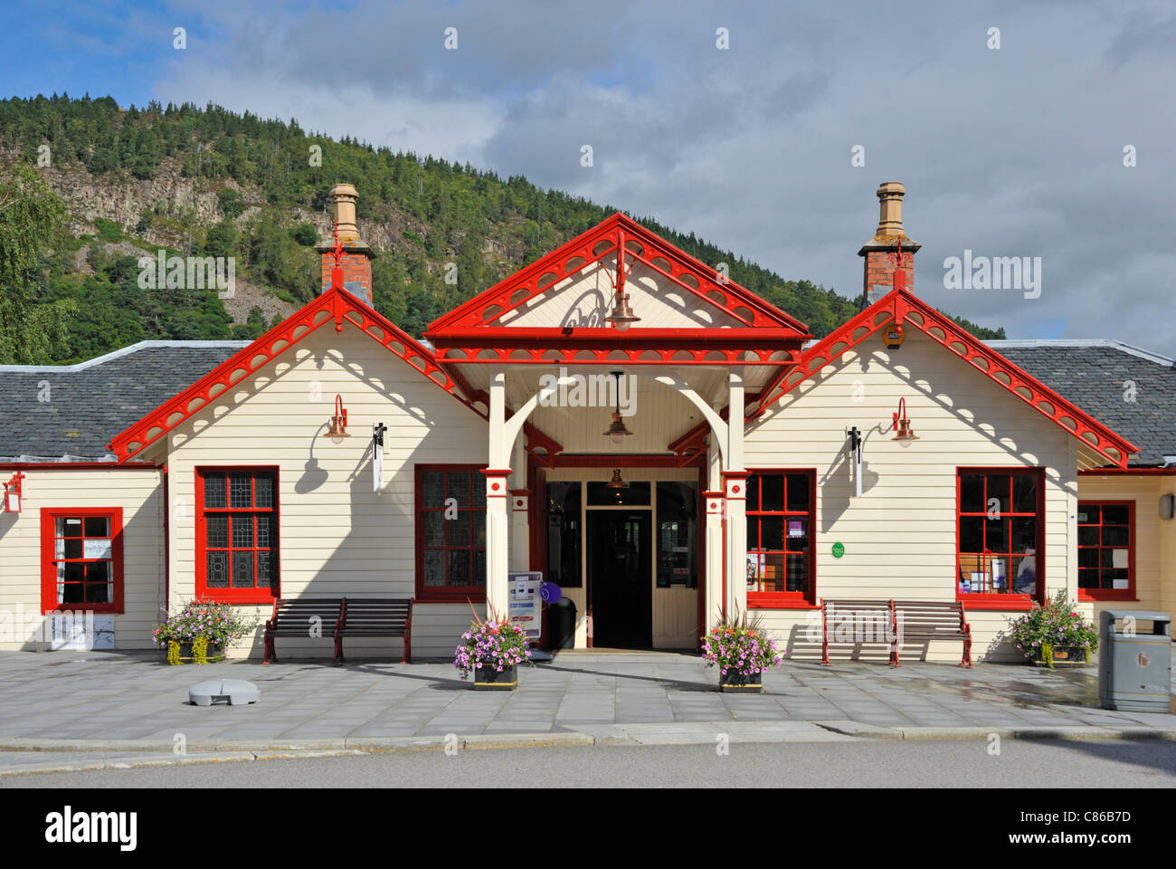 Former Railway Station. Ballater, Royal Deeside, Aberdeenshire ...
