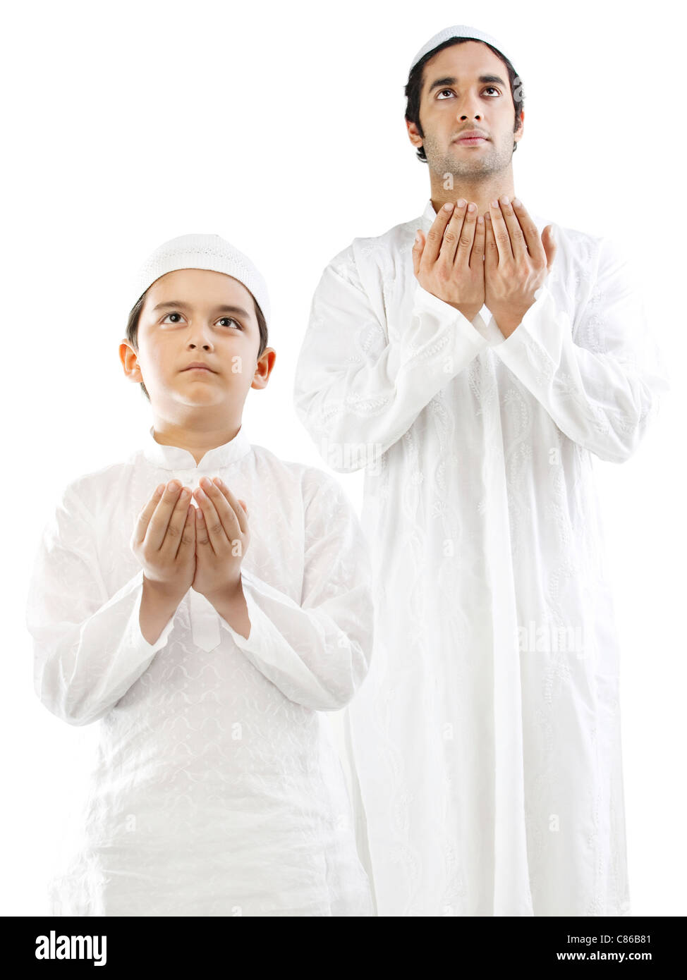 Indian muslim parents son father hi-res stock photography and images ...