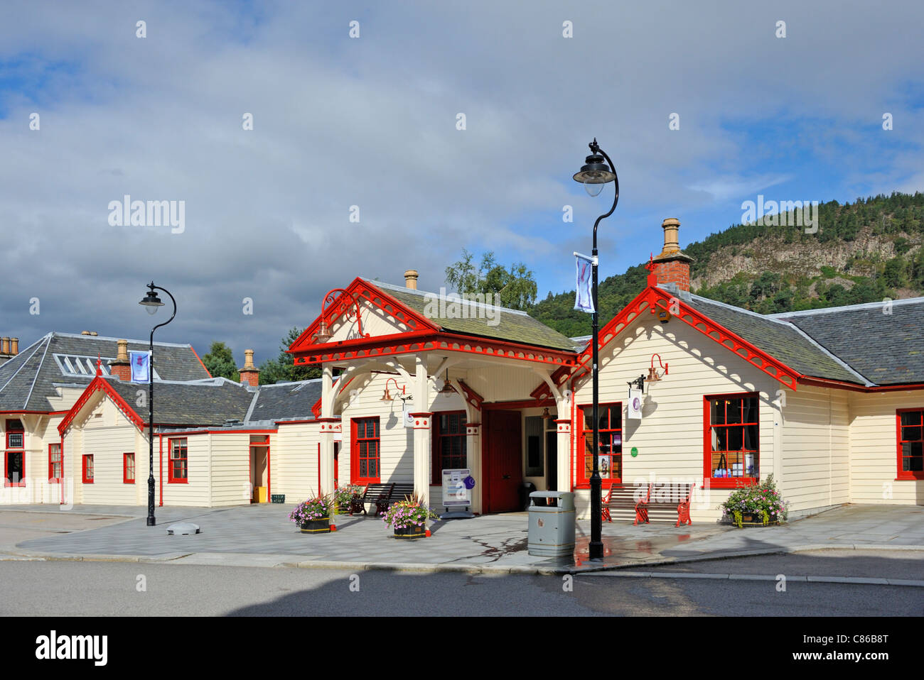 Former Railway Station. Ballater, Royal Deeside, Aberdeenshire ...