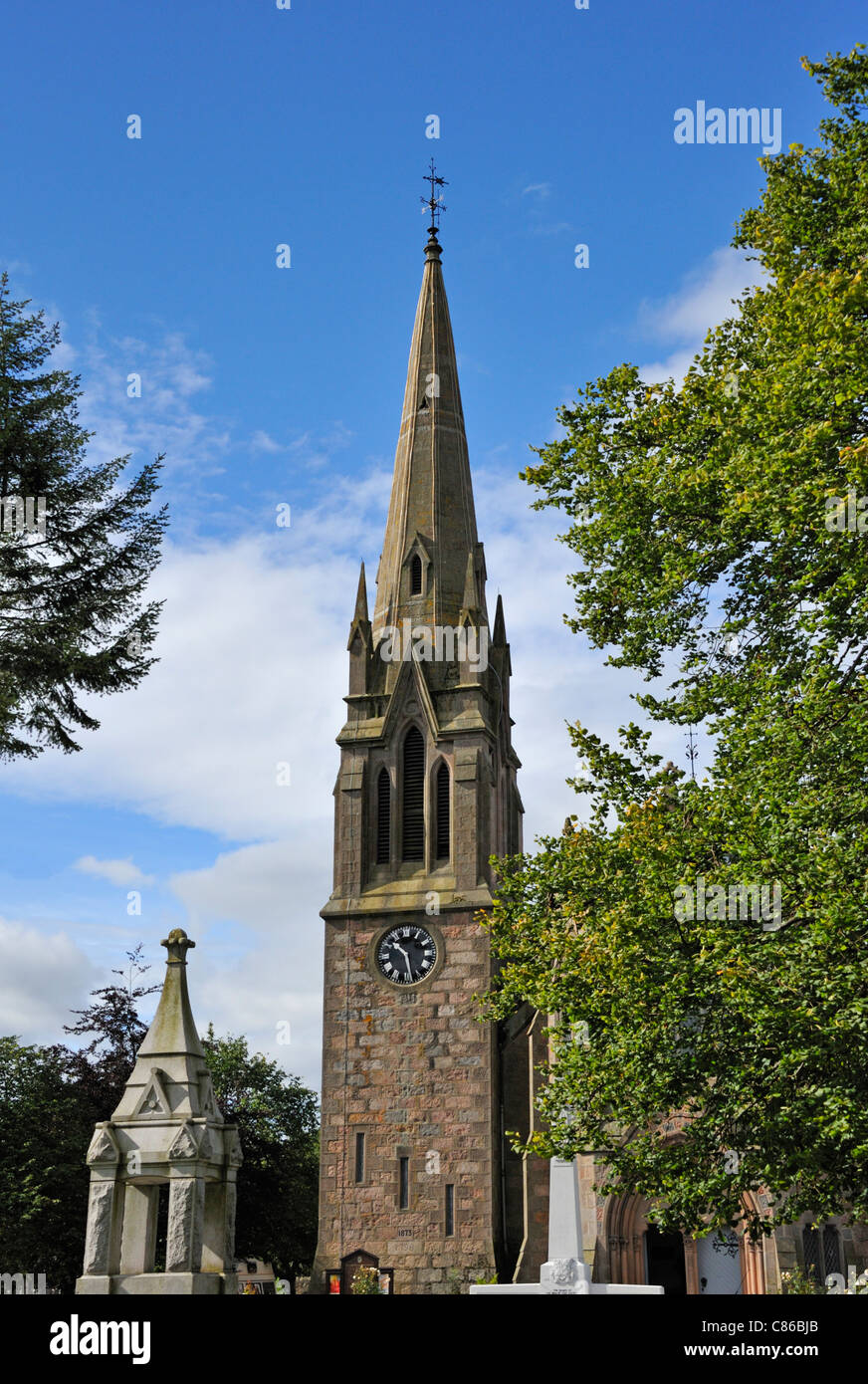 Glenmuick, Ballater, Church. Ballater, Royal Deeside, Aberdeenshire ...