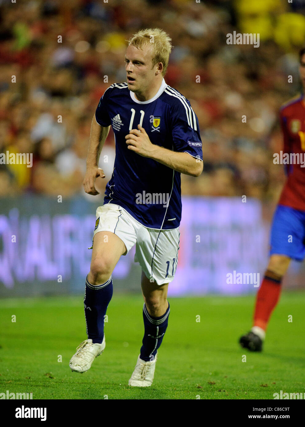Steve Naismith of Scotland Stock Photo - Alamy