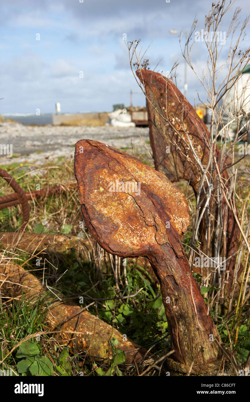 Ships Rusty Anchor High Resolution Stock Photography and Images - Alamy
