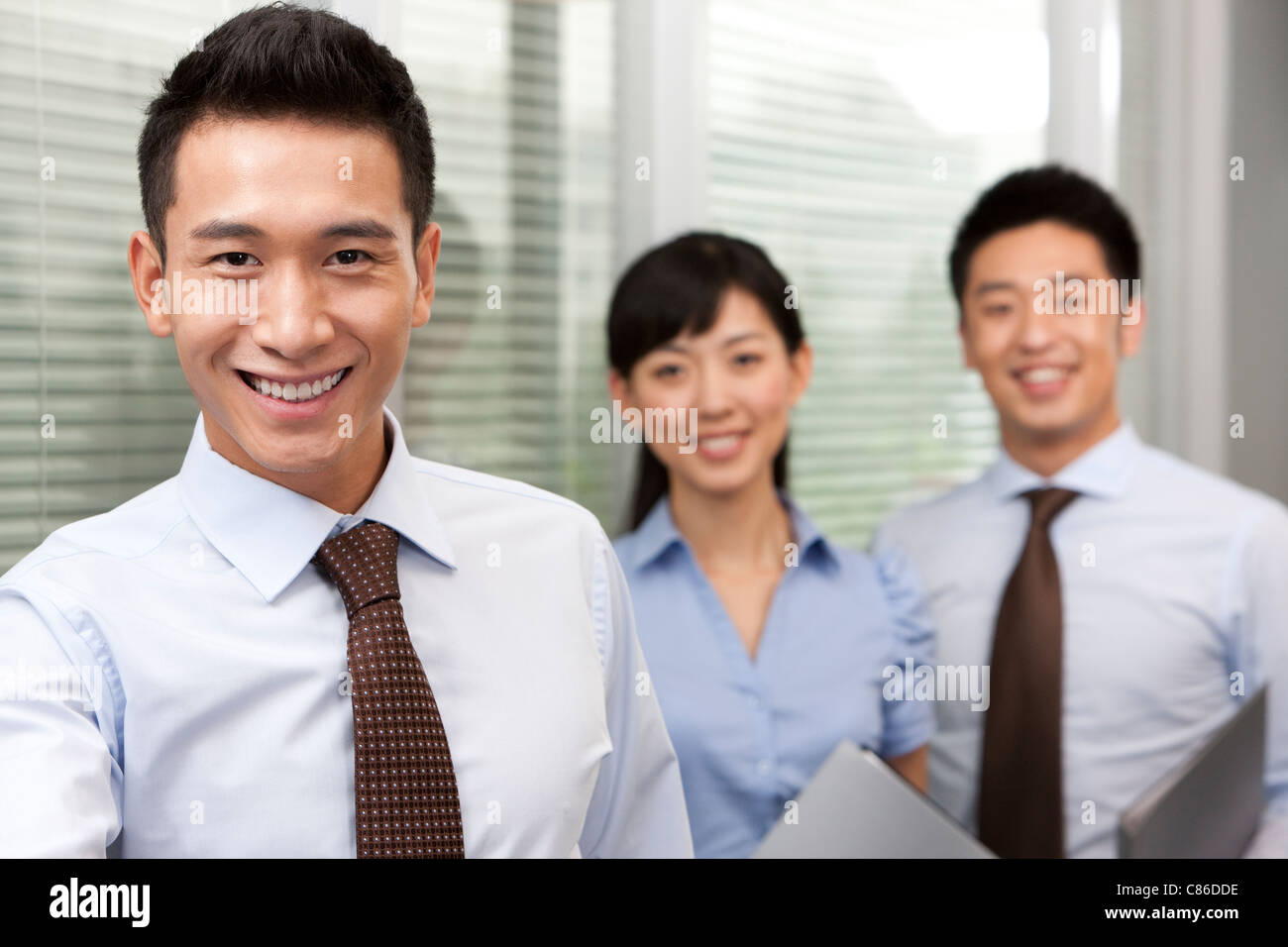 Portrait of Business Colleagues Stock Photo - Alamy