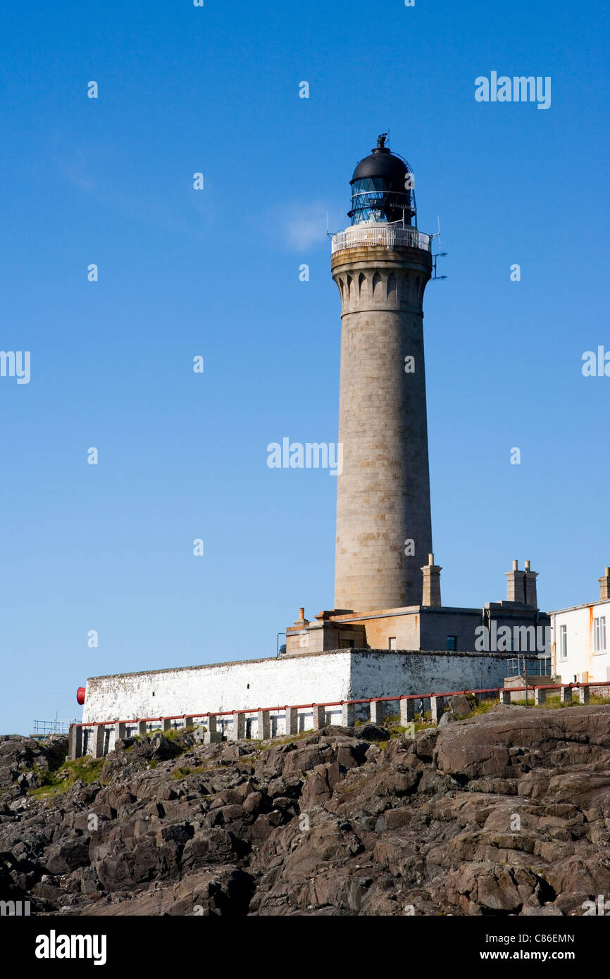 Lighthouse at The point of Ardnamurchan on the Ardnamurchan Peninsula ...