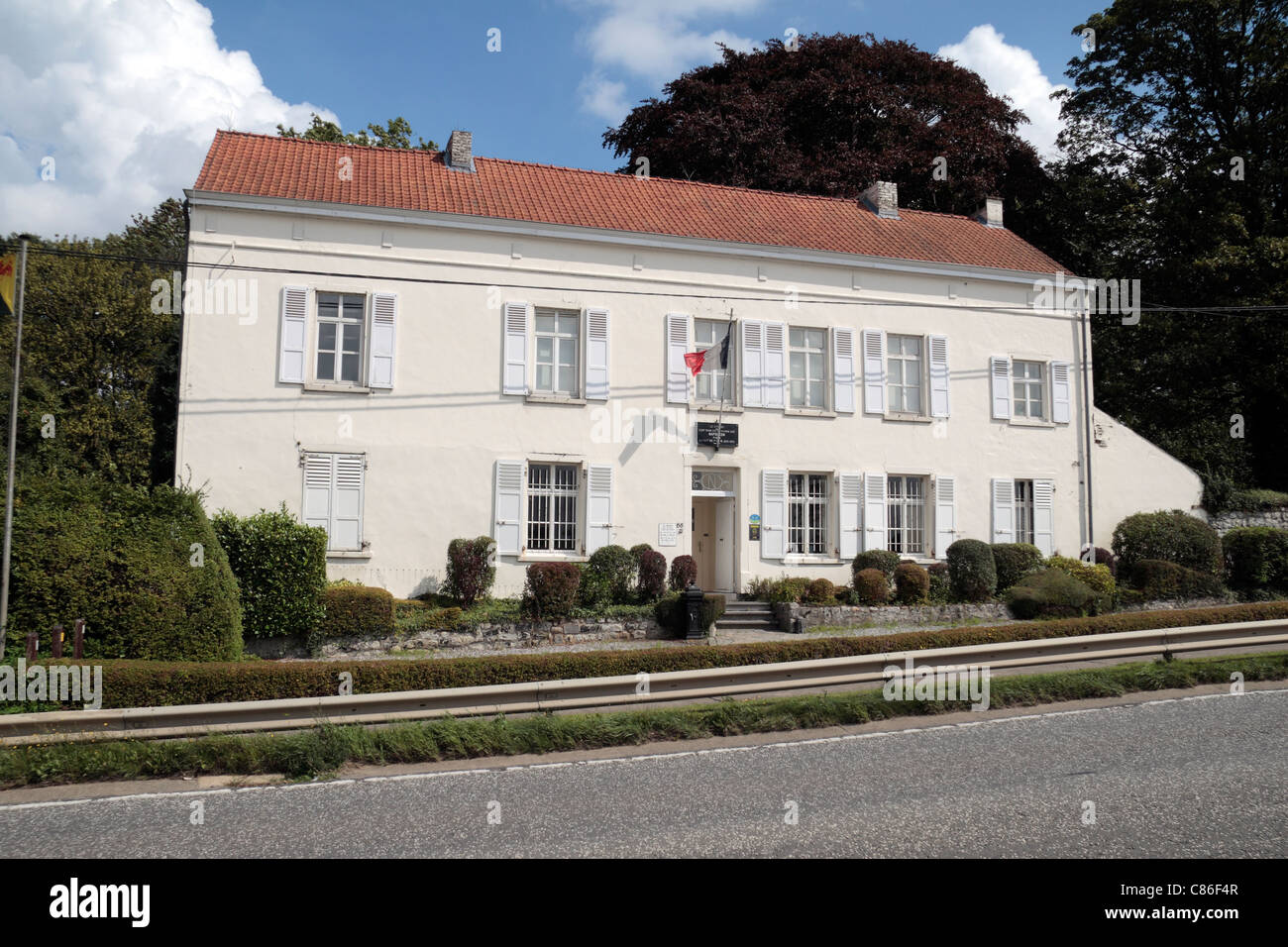 The old farmhouse "Le Caillou", Napoleon's headquarters (where he slept ...