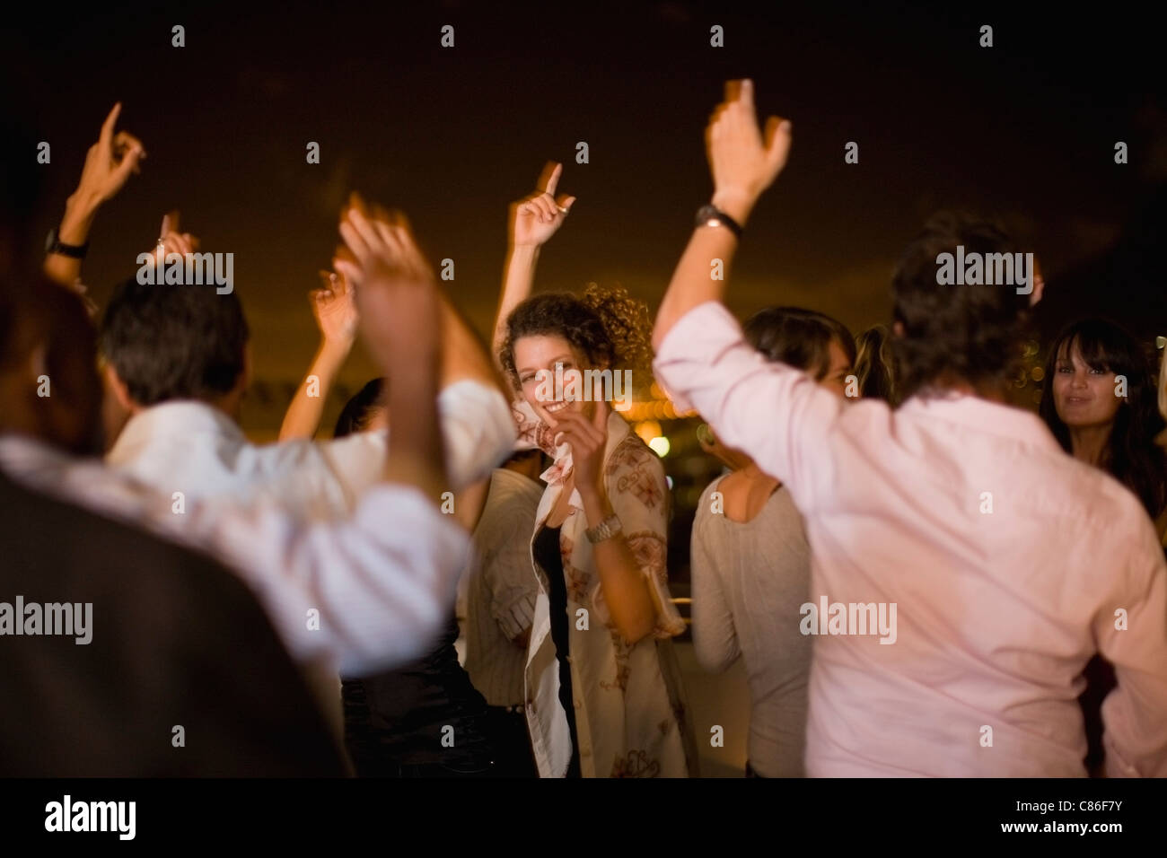 Action celebrating head and shoulders hi-res stock photography and ...