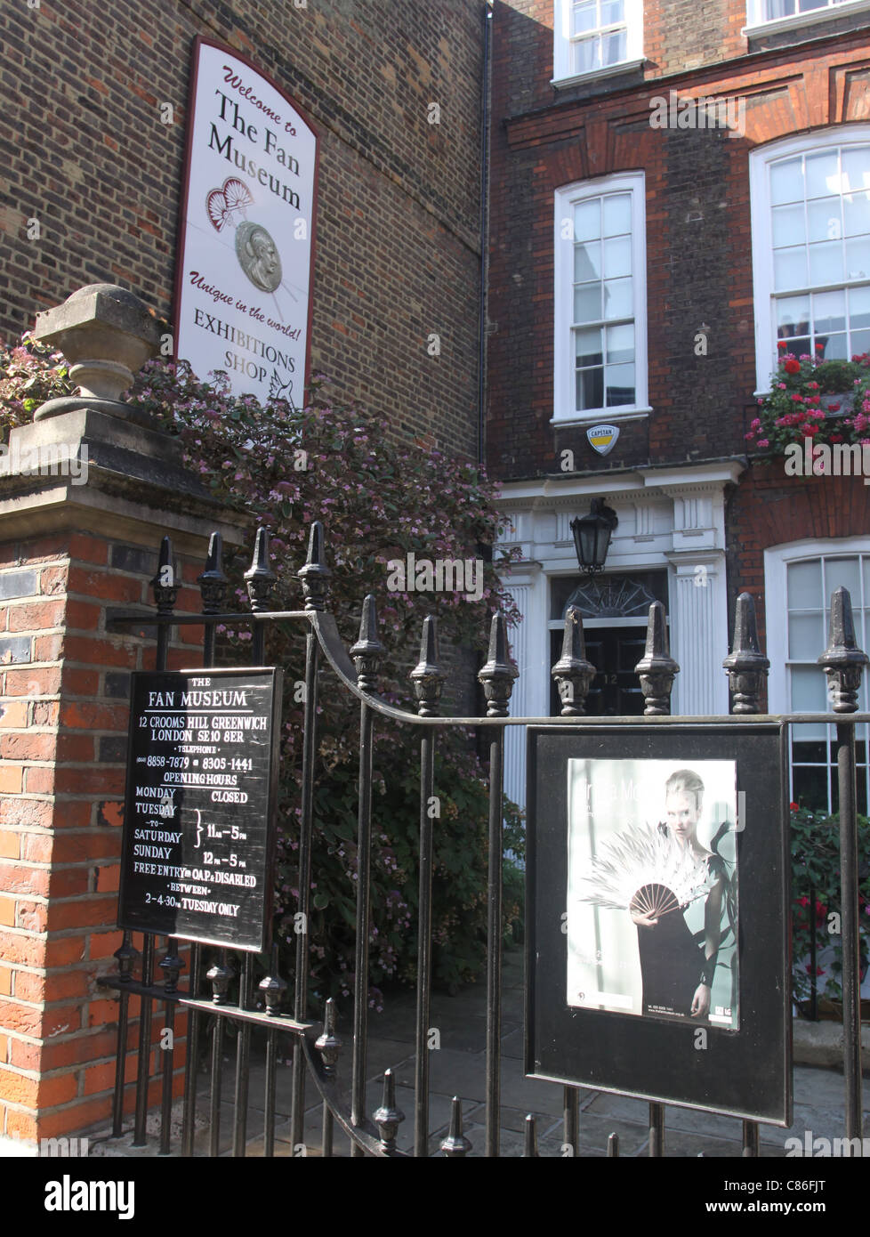 Exterior of Fan Museum Greenwich London England August 2011 Stock Photo ...