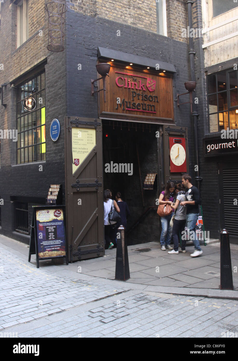 The Clink Prison Museum London England August 2011 Stock Photo - Alamy