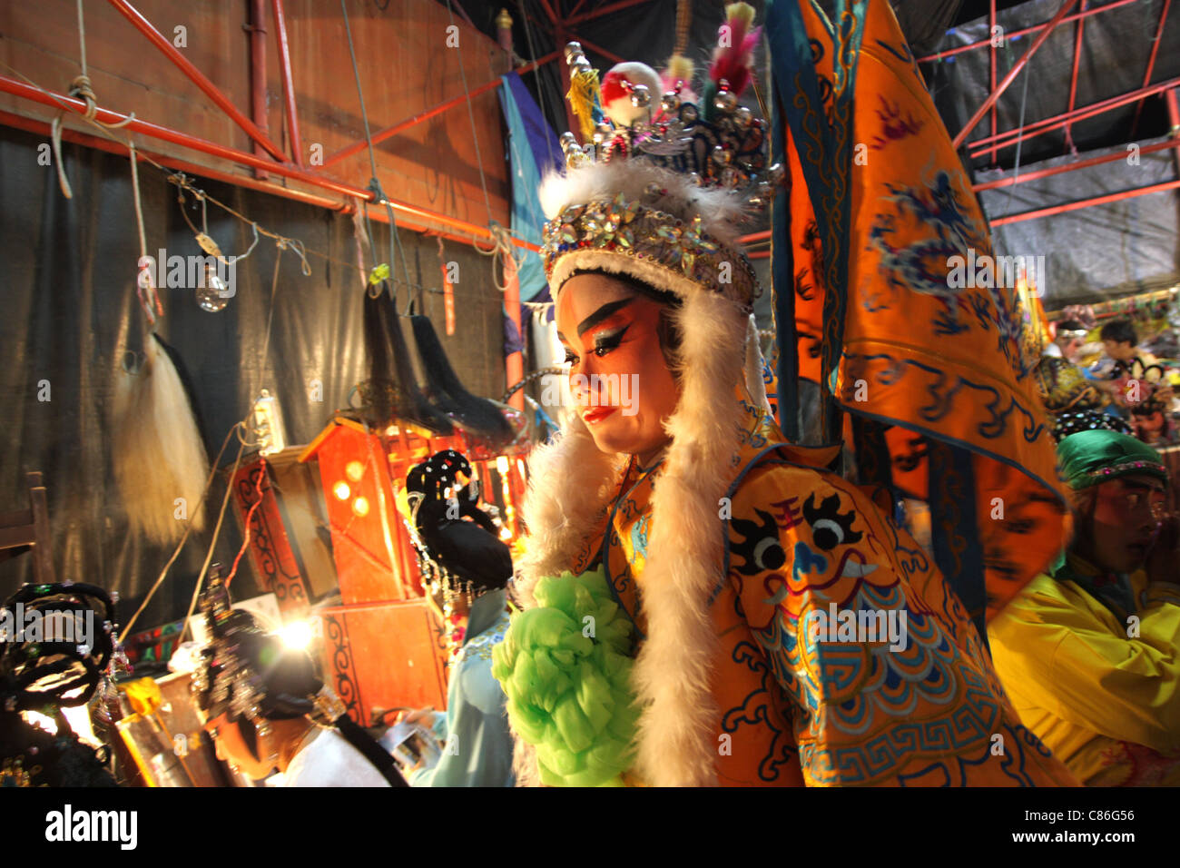 Portrait of Chinese Opera Performer Stock Photo - Alamy