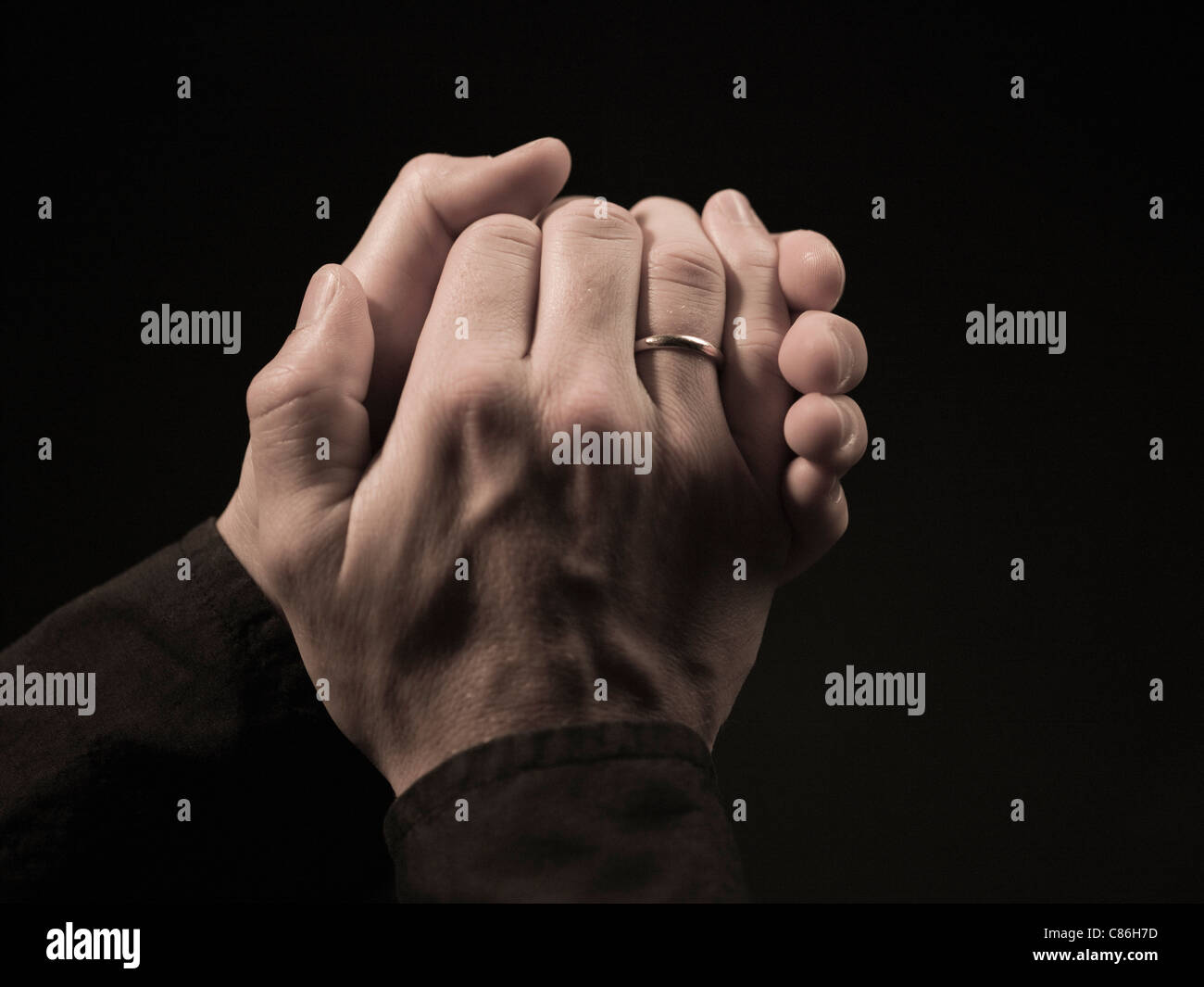 Black Hand Clapping Close Up High Resolution Stock Photography and ...