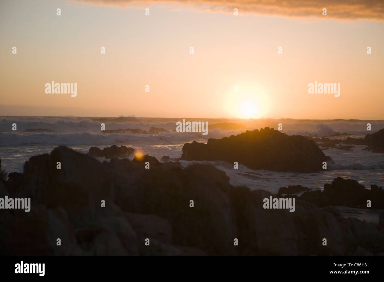 Waves Crashing Over Rocks High Resolution Stock Photography and Images ...