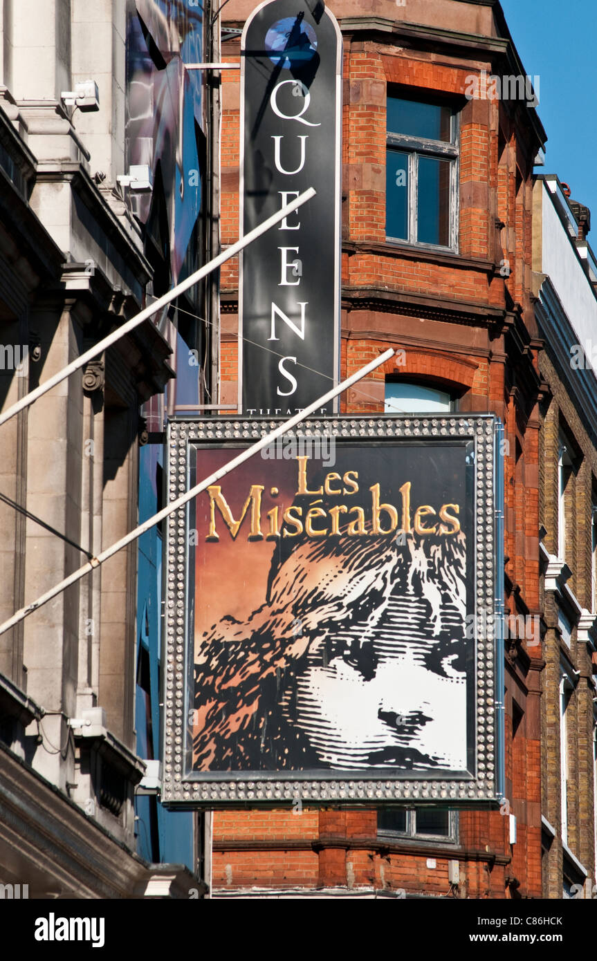 Les miserables london theatre hi-res stock photography and images - Alamy