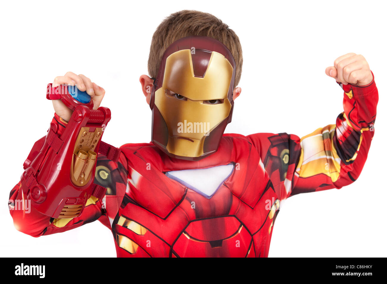Child iron man costume hi-res stock photography and images - Alamy