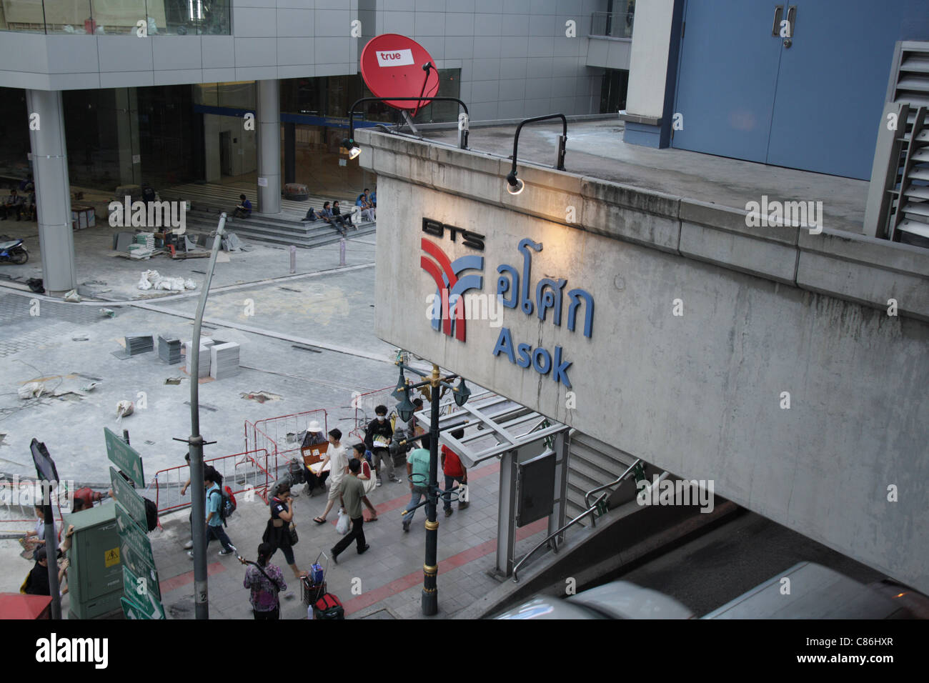 Asok BTS station in Bangkok Stock Photo - Alamy