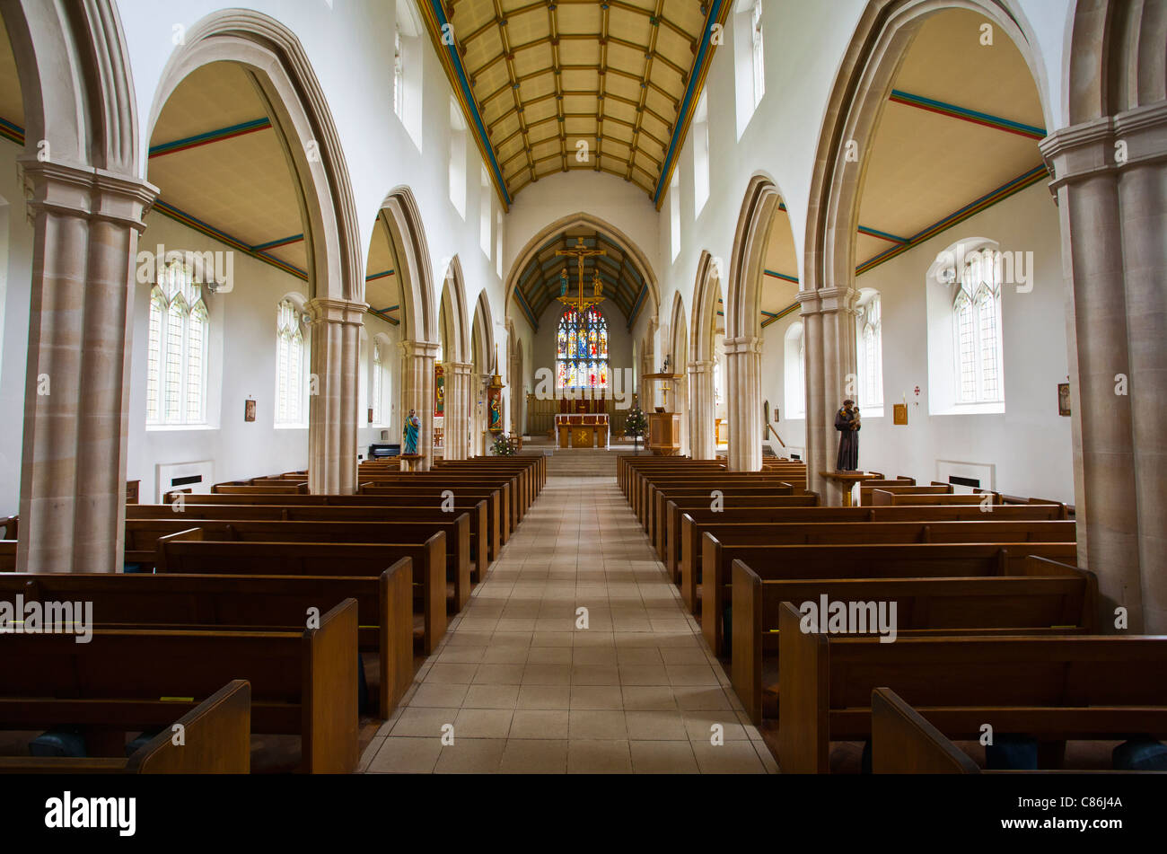 Interior st marys church in hi-res stock photography and images - Alamy