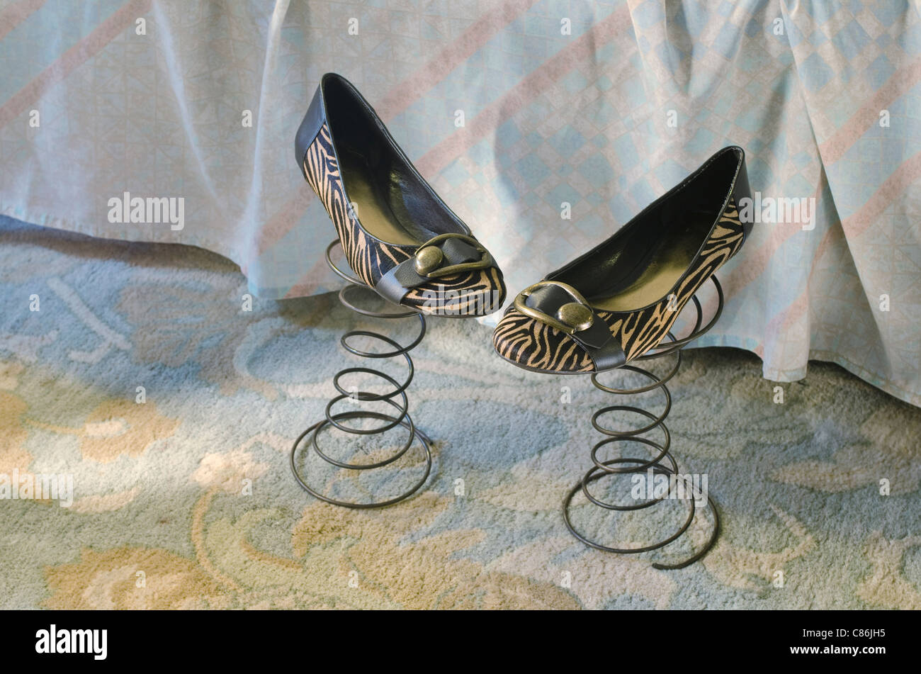 Shoes with springs hi-res stock photography and images - Alamy