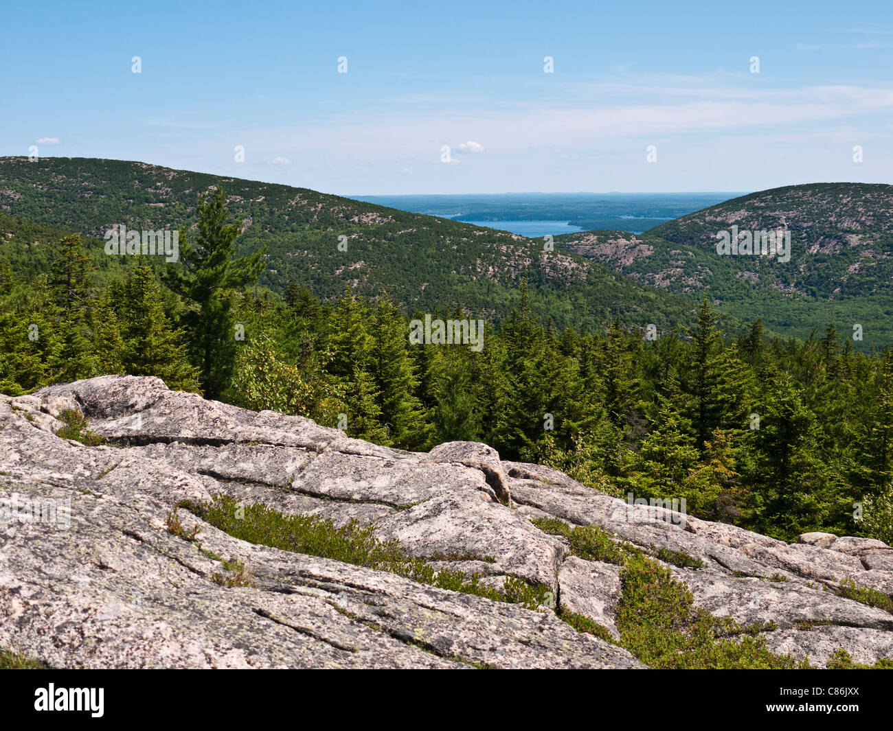 Arcadia national park cadillac mountain hi-res stock photography and ...
