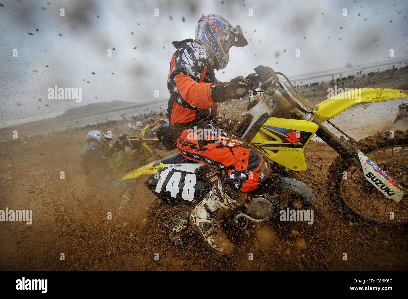 Weston beach race hi-res stock photography and images - Alamy