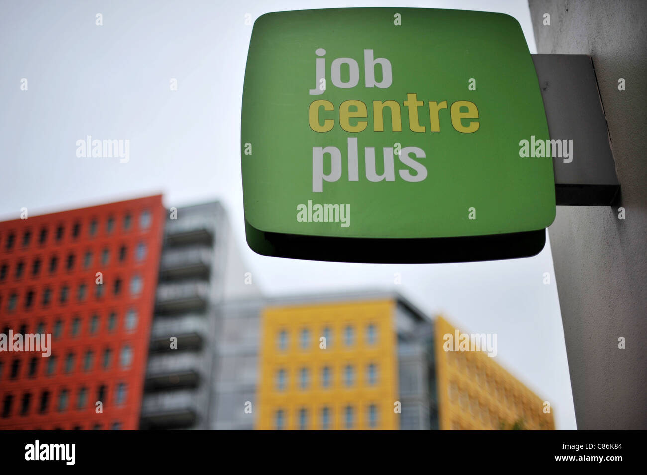 A job Centre Plus is seen in central London Stock Photo - Alamy