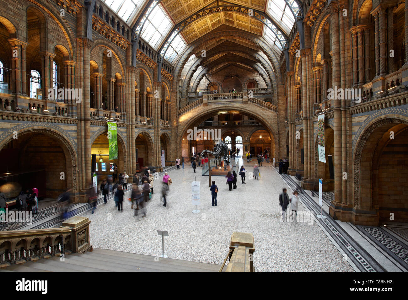 The central entry room of museum Stock Photo - Alamy