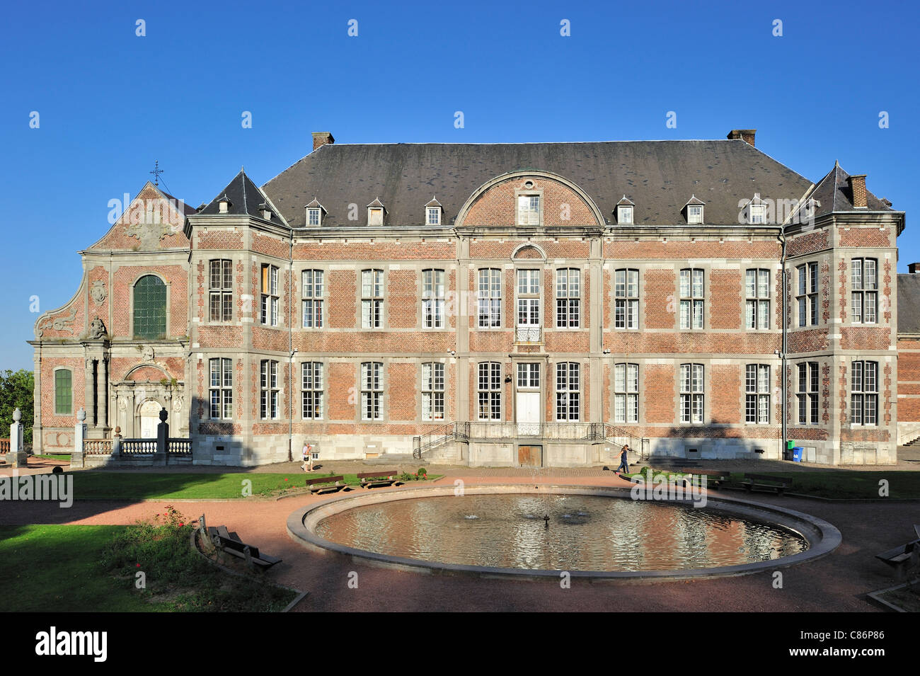 The Floreffe Abbey, a former Premonstratensian monastery, Belgium Stock ...