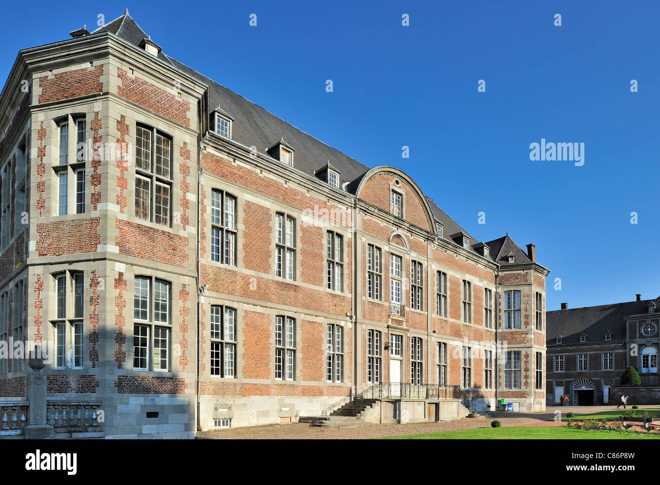 The Floreffe Abbey, a former Premonstratensian monastery, Belgium Stock ...
