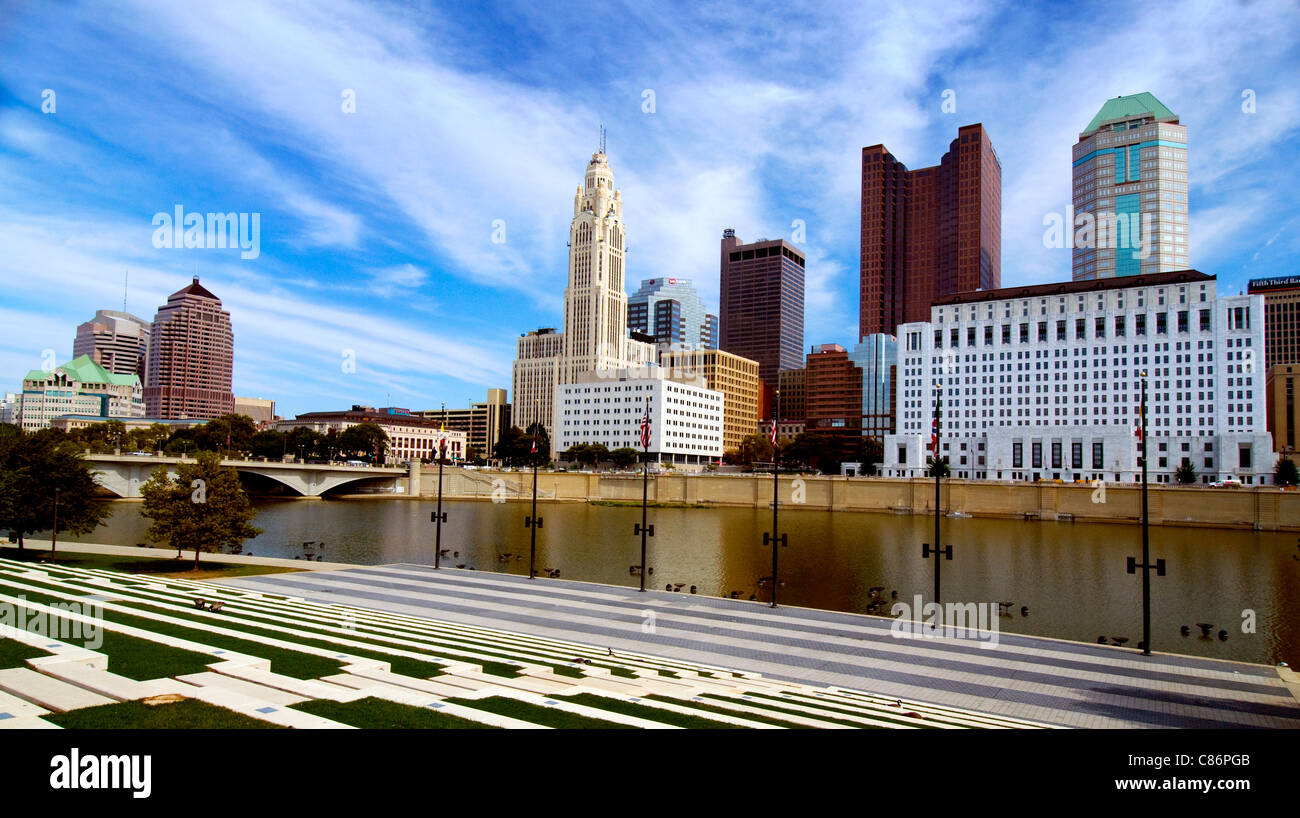 Columbus ohio skyline hi-res stock photography and images - Alamy