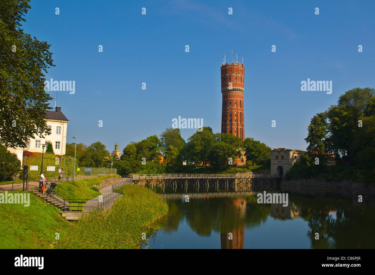 Gamla vattentornet the Old water tower Kalmar city Småland southern ...