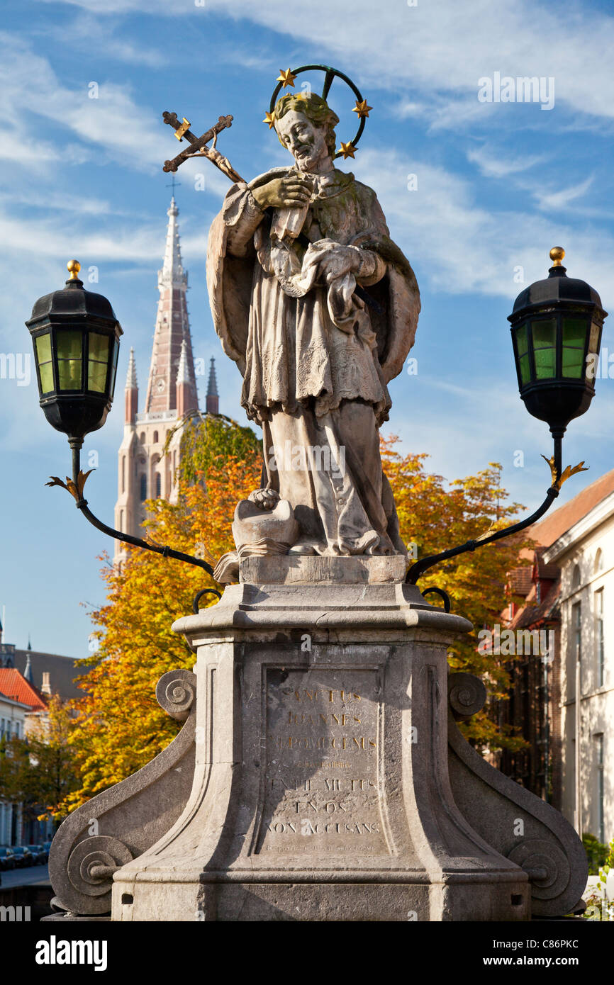 St jan nepomuk statue hi-res stock photography and images - Alamy