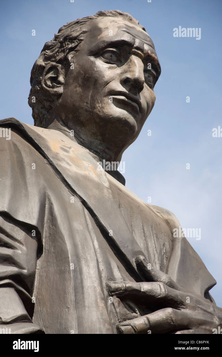 Statue christopher columbus city hall hi-res stock photography and ...