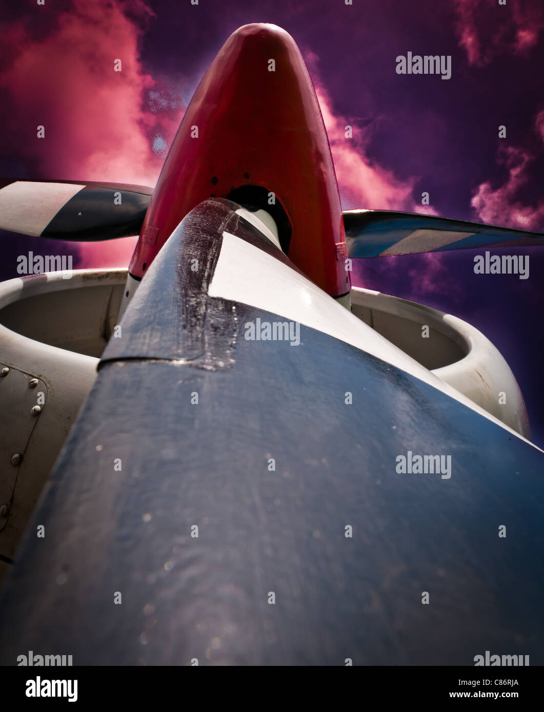 Raf plane propeller hi-res stock photography and images - Alamy