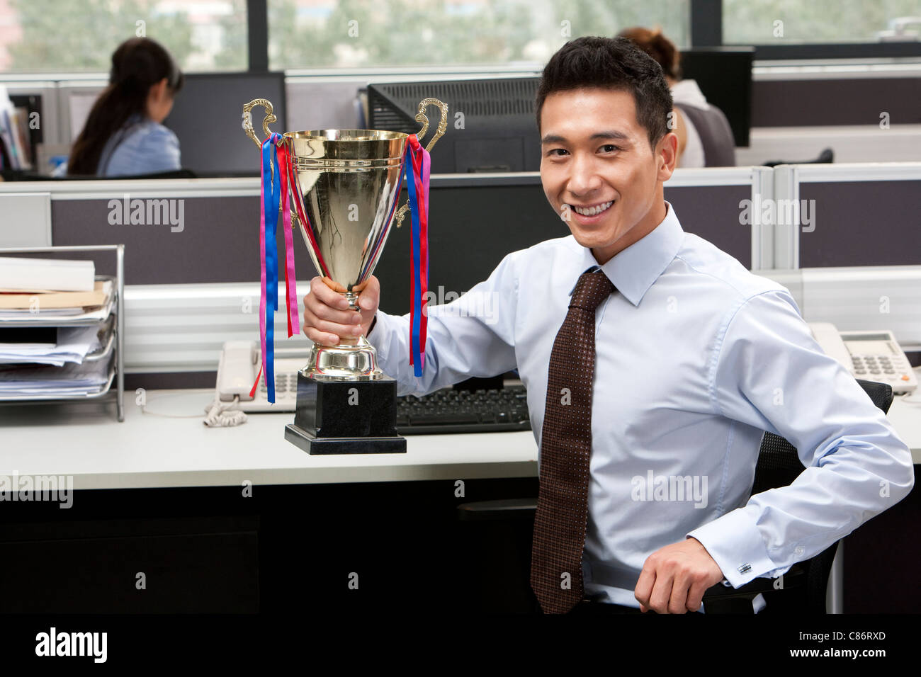 Trophy top down hi-res stock photography and images - Alamy