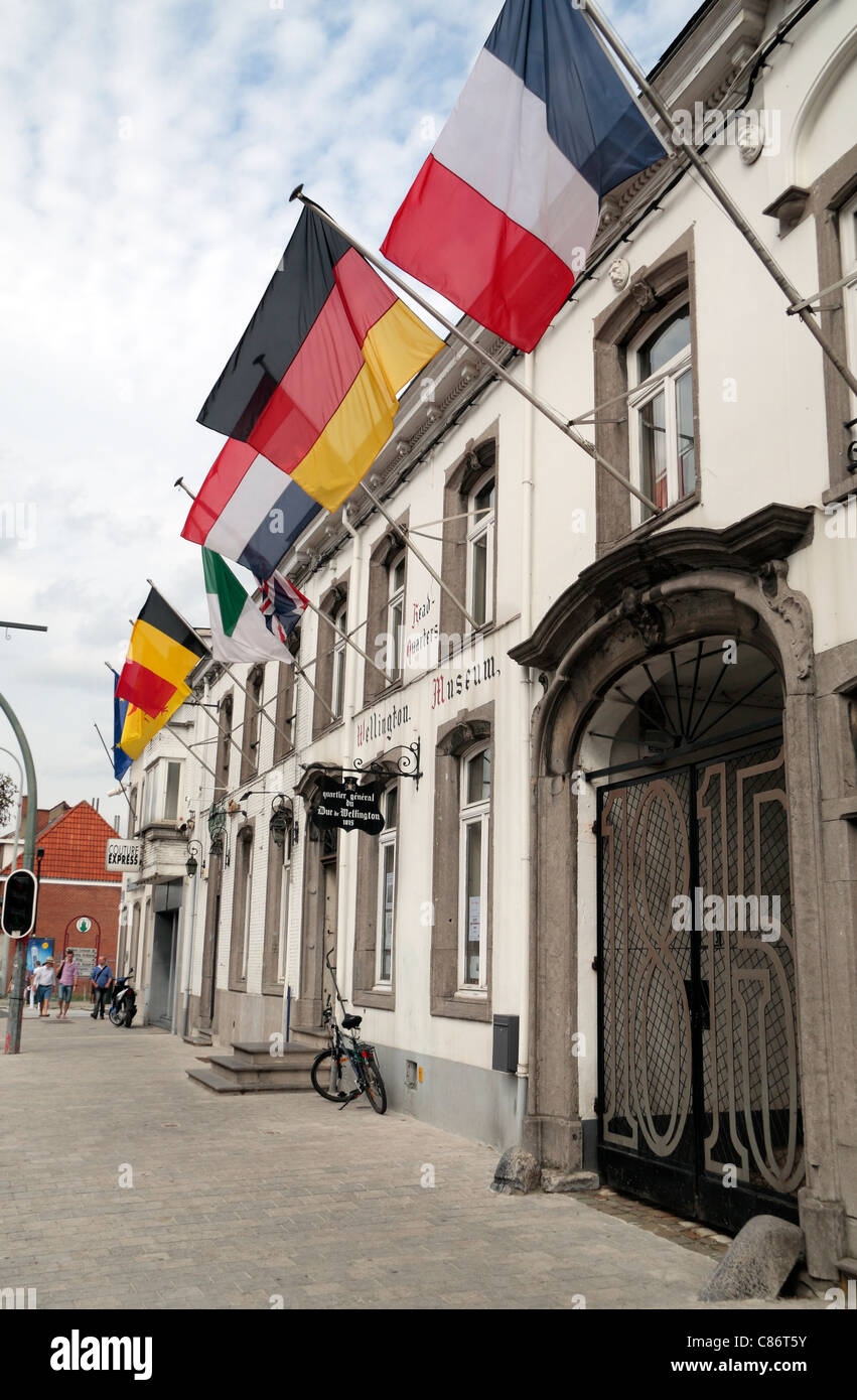 The battle of waterloo flags hi-res stock photography and images - Alamy