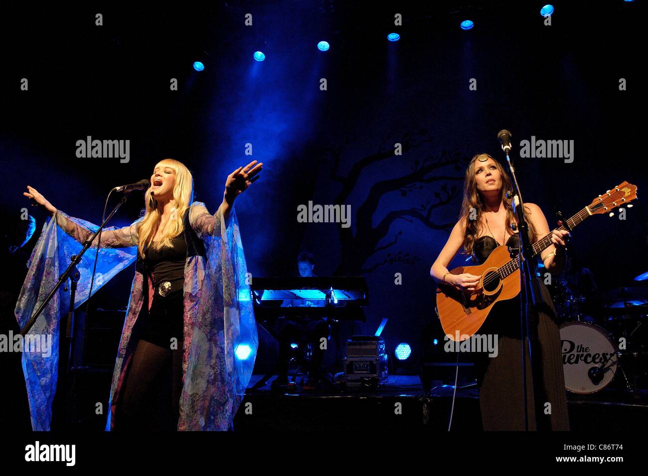 The Pierces play the Shepherds Bush Empire, London, UK, on 13th October ...